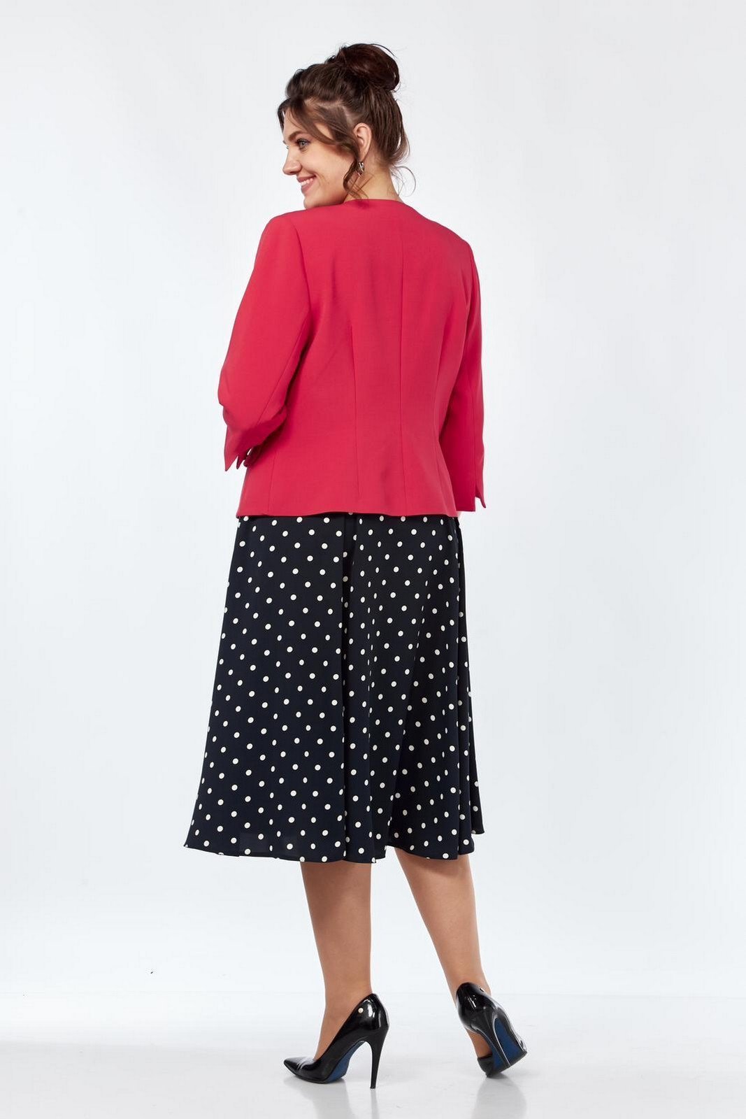 Костюм с платьем 1260 горох Milora купить в интернет магазине | в наличии